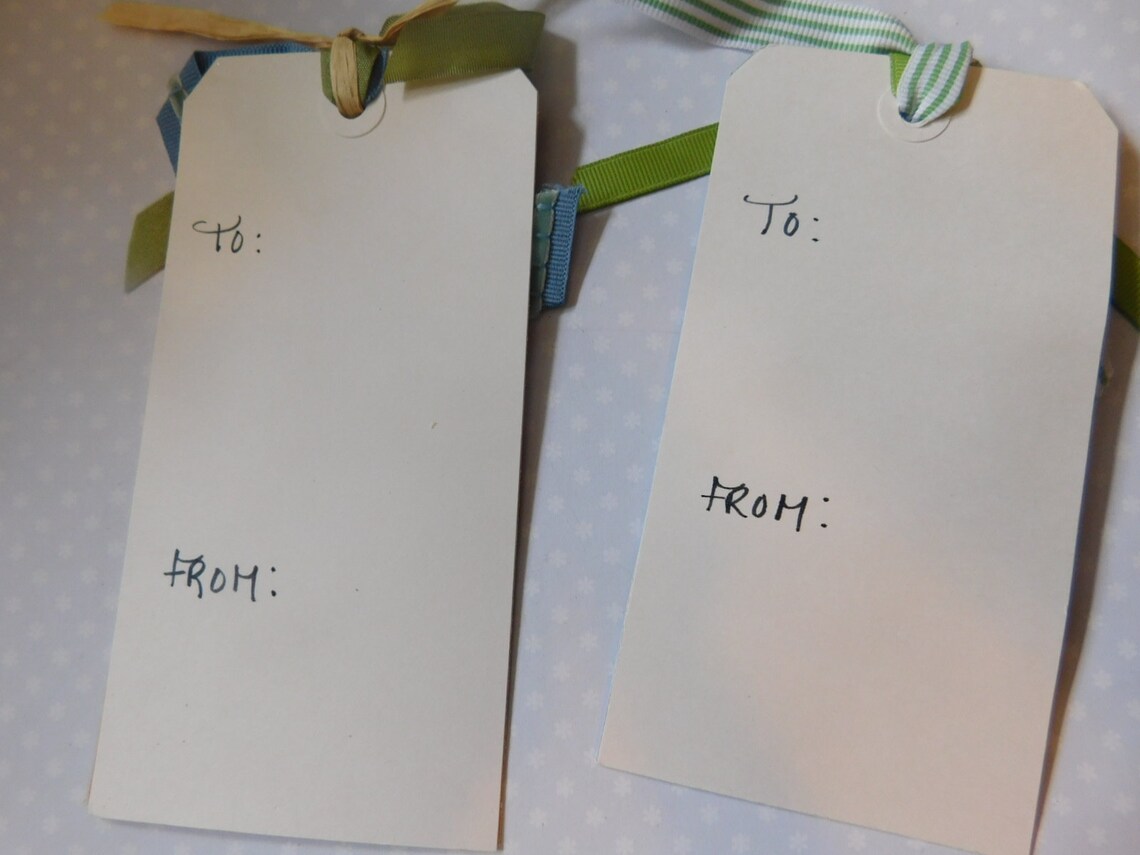 Boy's Birthday Gift Tags Set of Two - Etsy