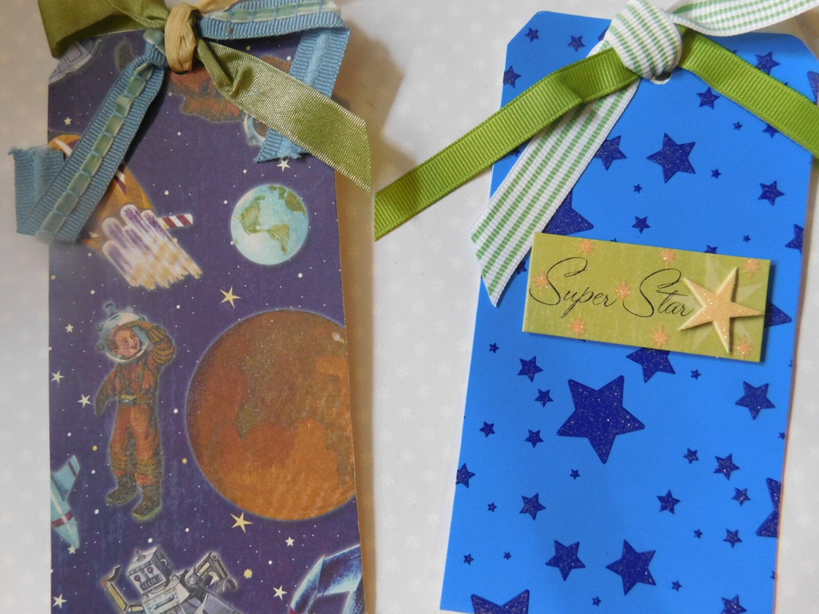Boy's Birthday Gift Tags Set of Two - Etsy