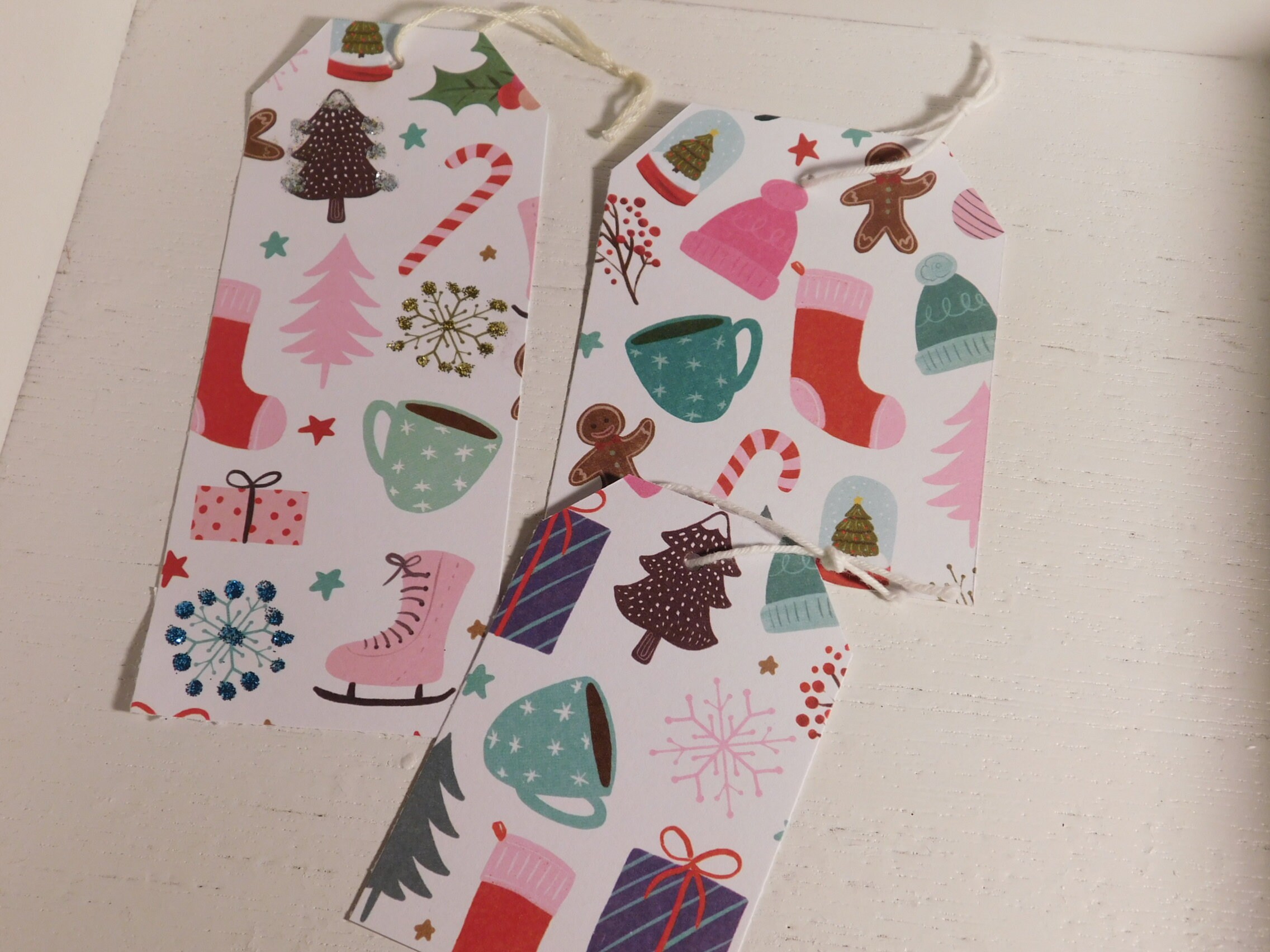 Mini Gift Wrap Supply Kit Christmas Theme - Etsy