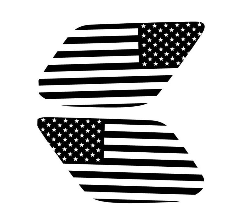 USA Flag Side Window Decals 5th Gen 4 Runner - Etsy