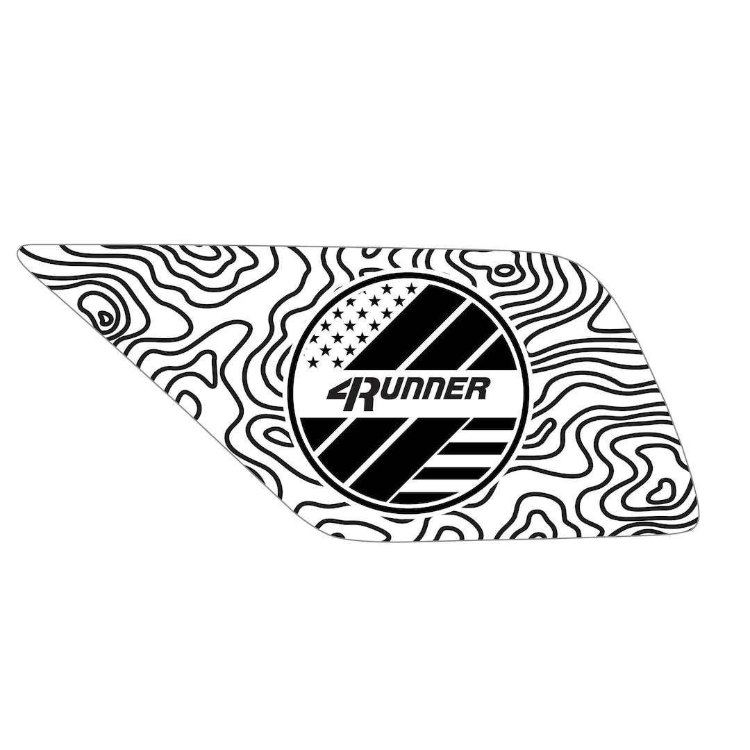 Toyota 4runner Side Window Vinyl Decals 5th Gen - Etsy