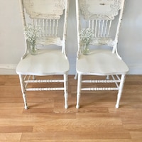 White Distressed - Etsy
