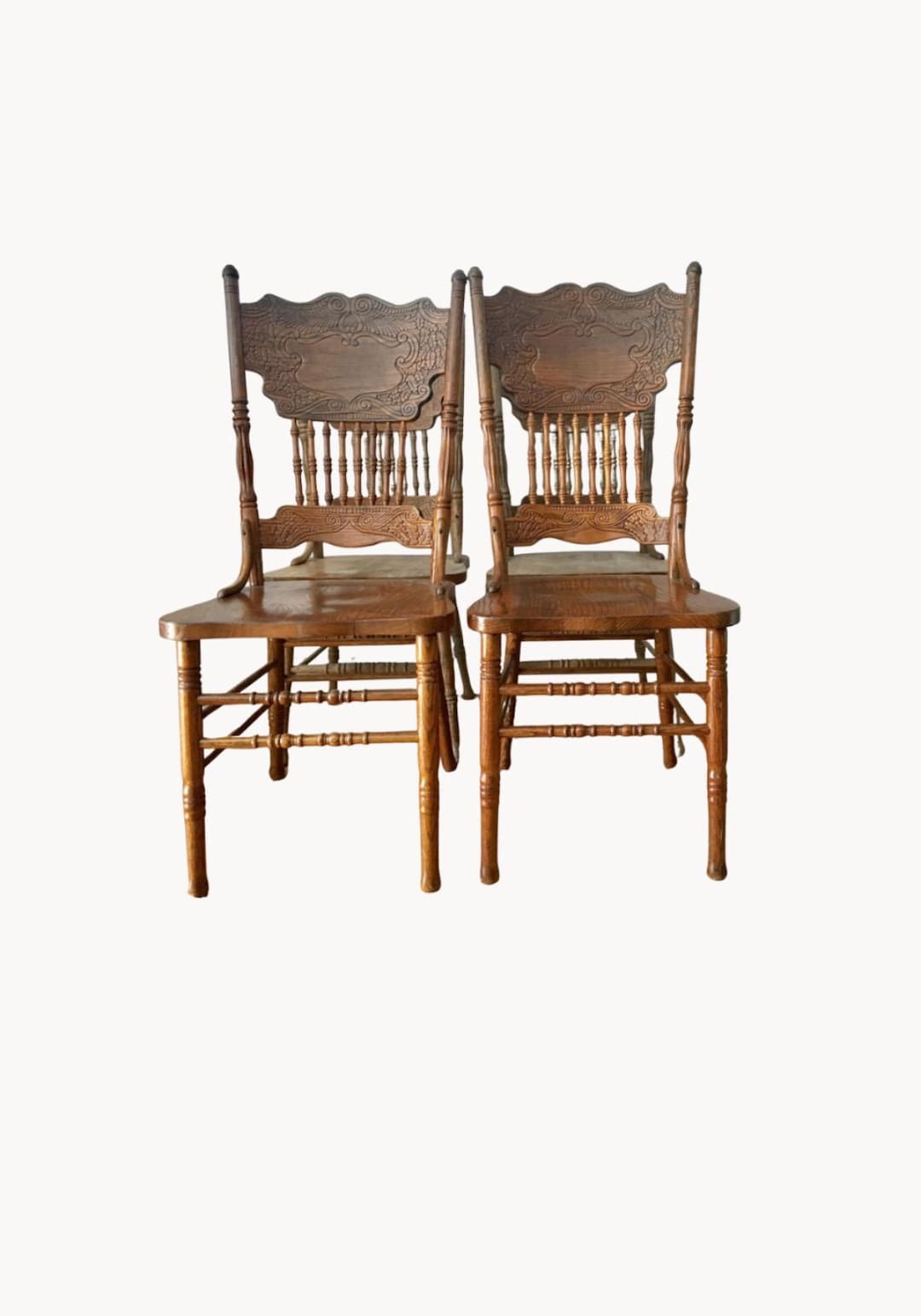 Farmhouse Chairs Pick Any Color You Want Vintage Wood Rustic Dining ...