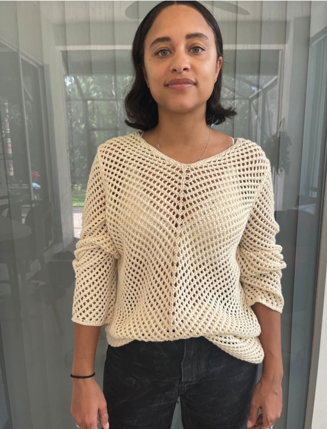 Vintage Mesh Knit Sweater Vintage Condition Vintage Sweater Oversized ...