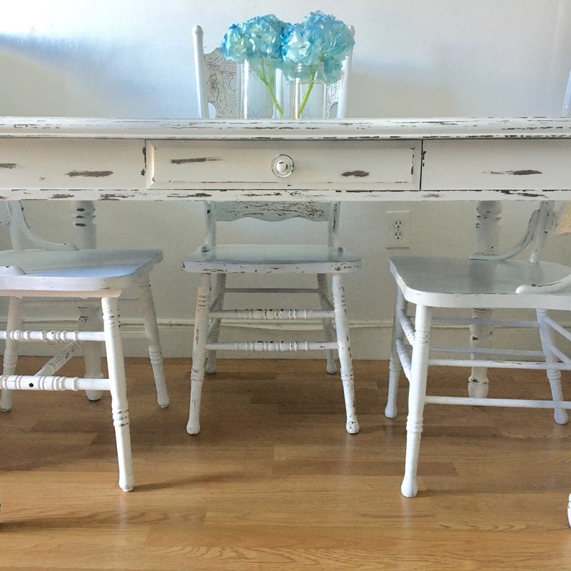 Custom Painted Table - Etsy