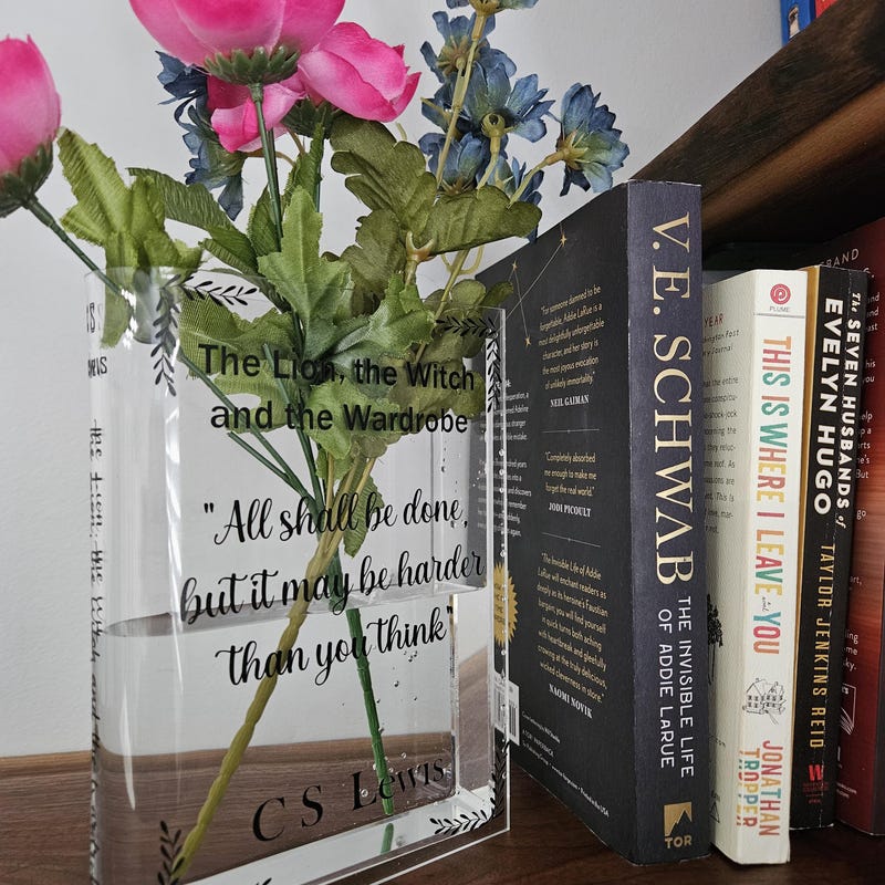 Book Vase - Etsy