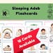 Sleeping Etiquette for Kids Printable: Islamic Adab Flashcards ...