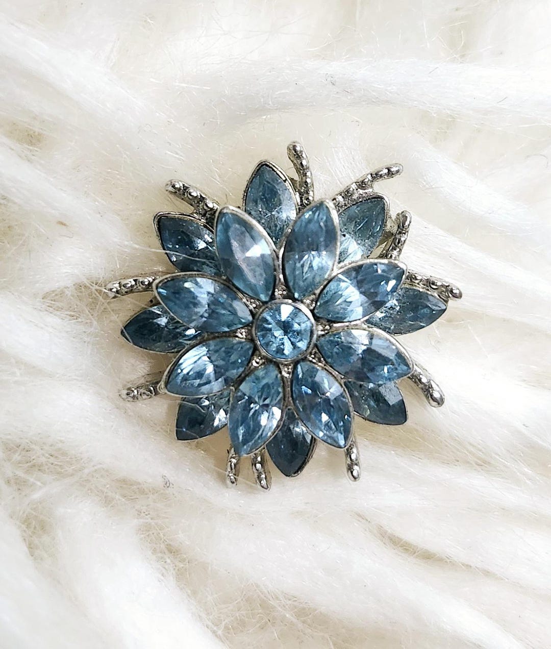 Artfully Designed Cubic Zirconia "snap Jewelry Button" - Etsy