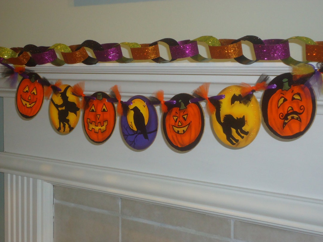 Halloween Banner-halloween-halloween Decoration-folk Art Halloween ...