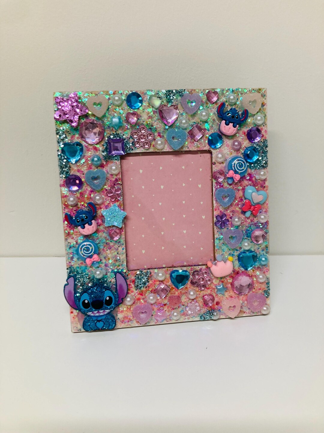 Decoden Inspired by Stitch Glitter Photo Frame - Etsy