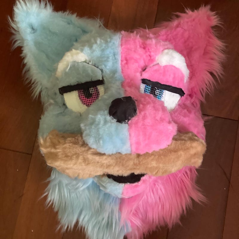 Pink Fursuit - Etsy