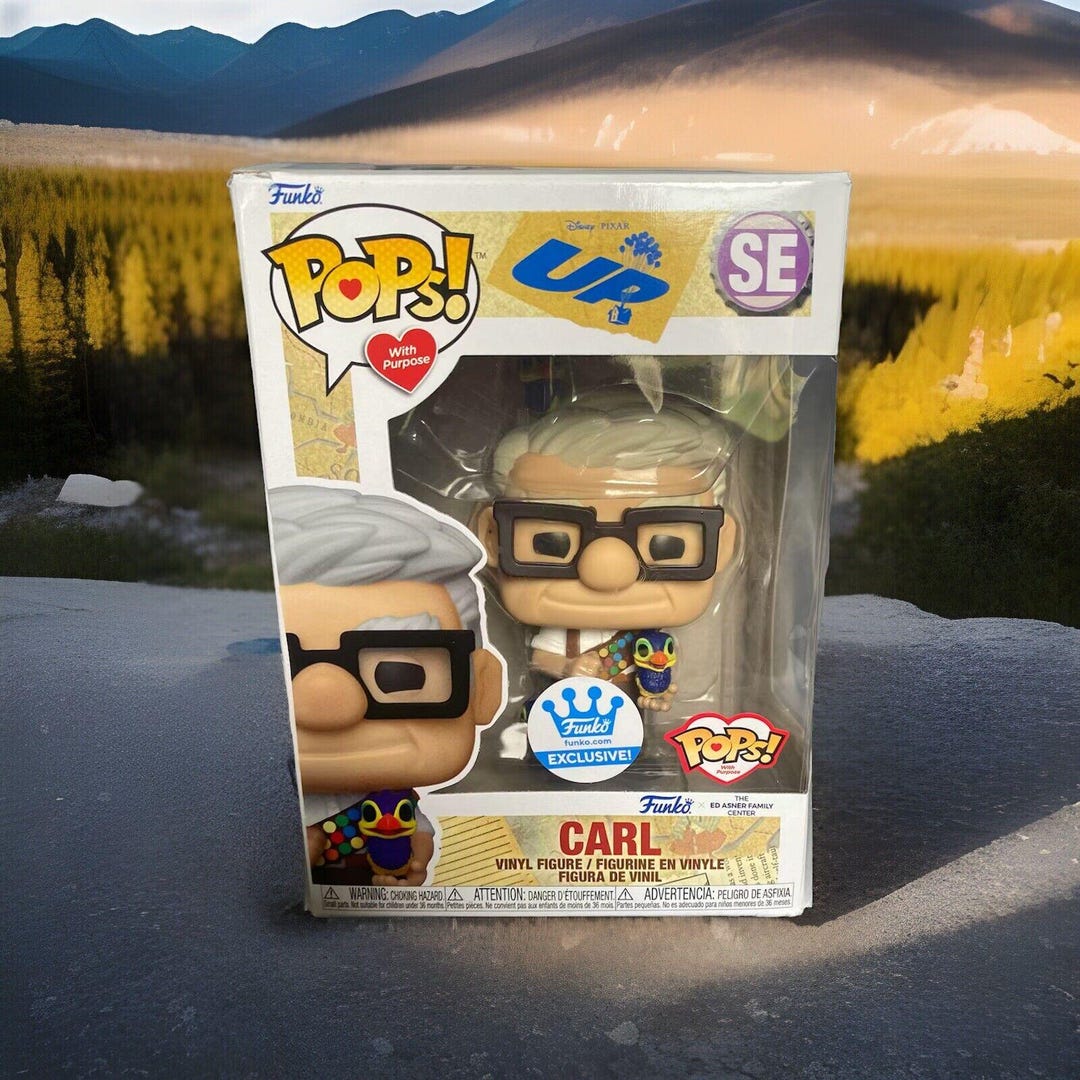 Funko Pop Vinyl: Pixar Carl Funko exclusive - Etsy