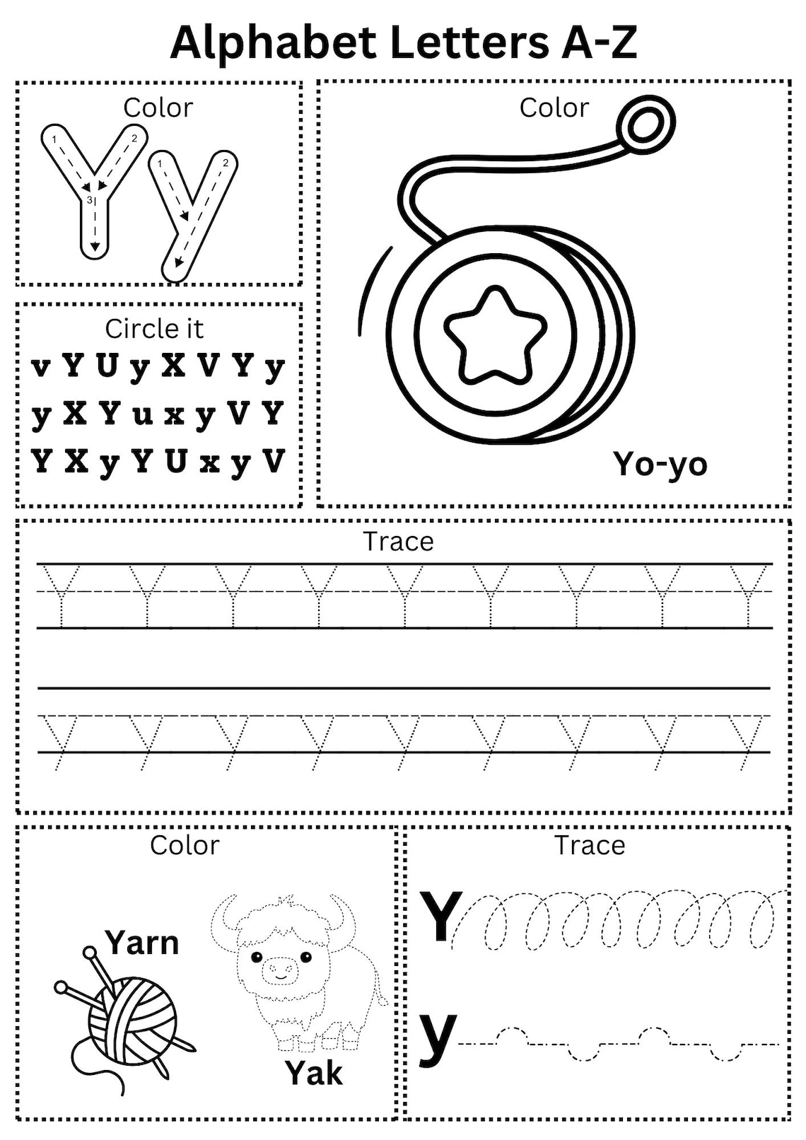 CANVA ABC Template,alphabet Template,school Template,kindergarten ...