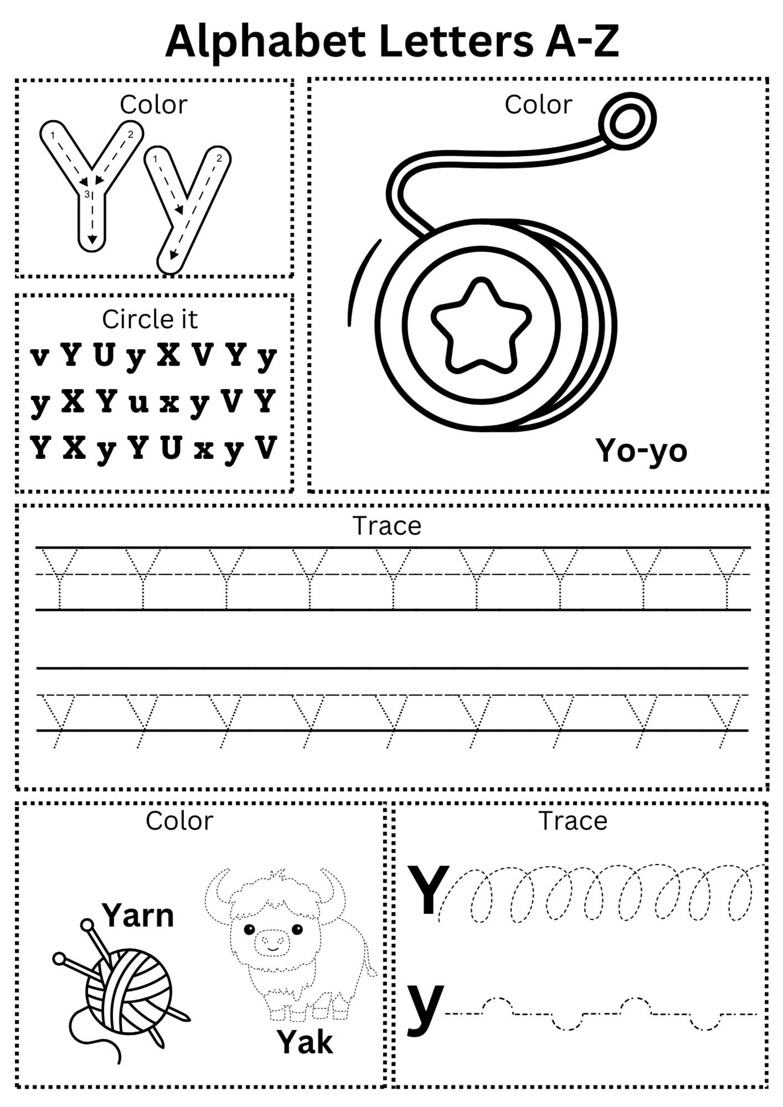 CANVA ABC Template,alphabet Template,school Template,kindergarten ...