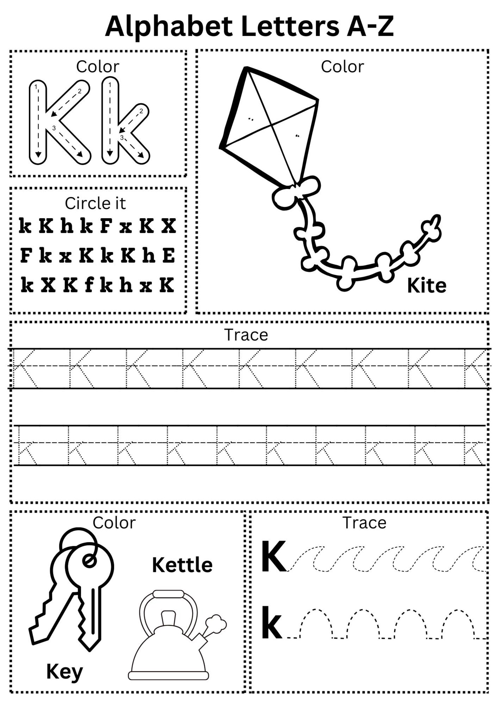 CANVA ABC Template,alphabet Template,school Template,kindergarten ...