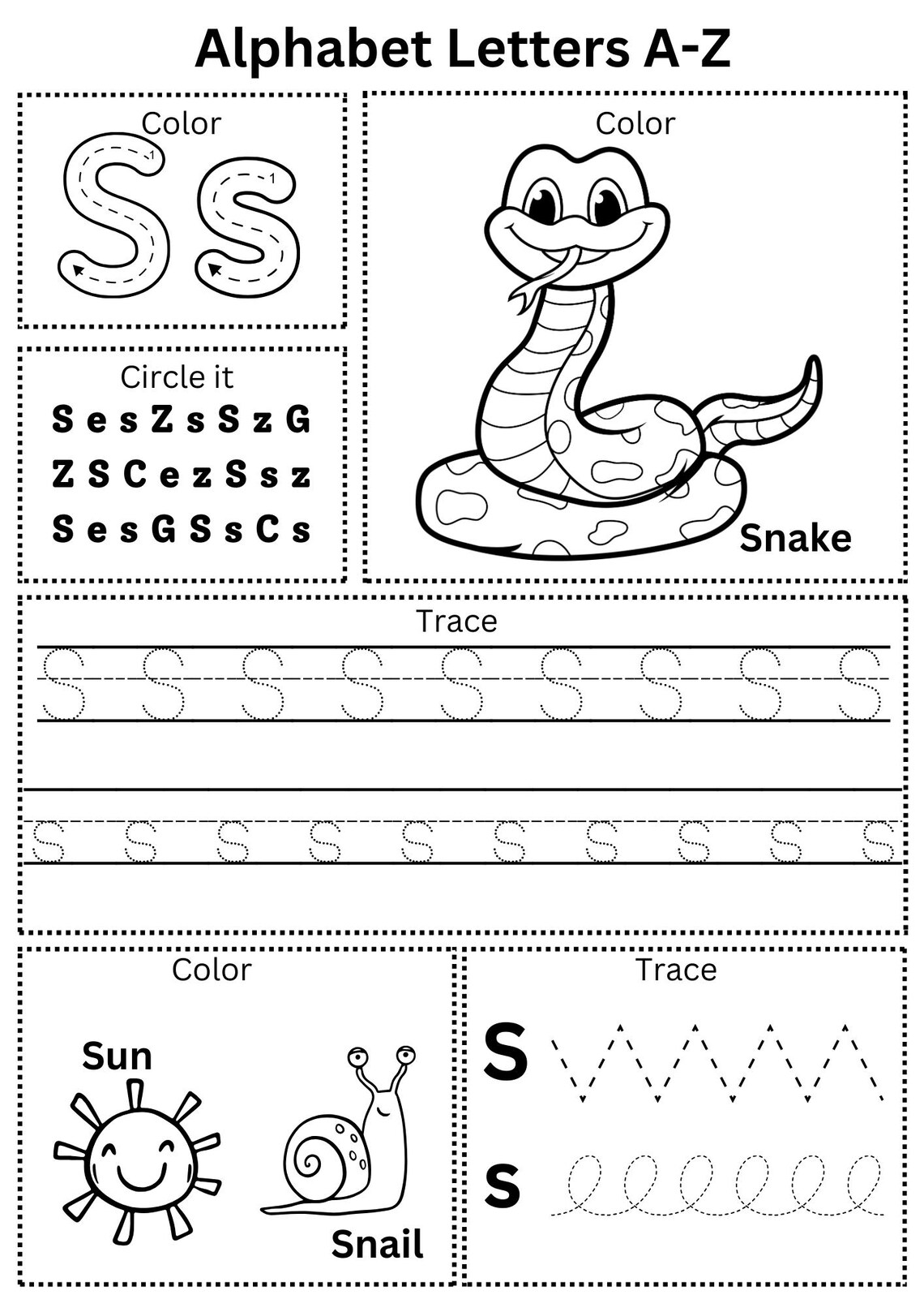 CANVA ABC Template,alphabet Template,school Template,kindergarten ...