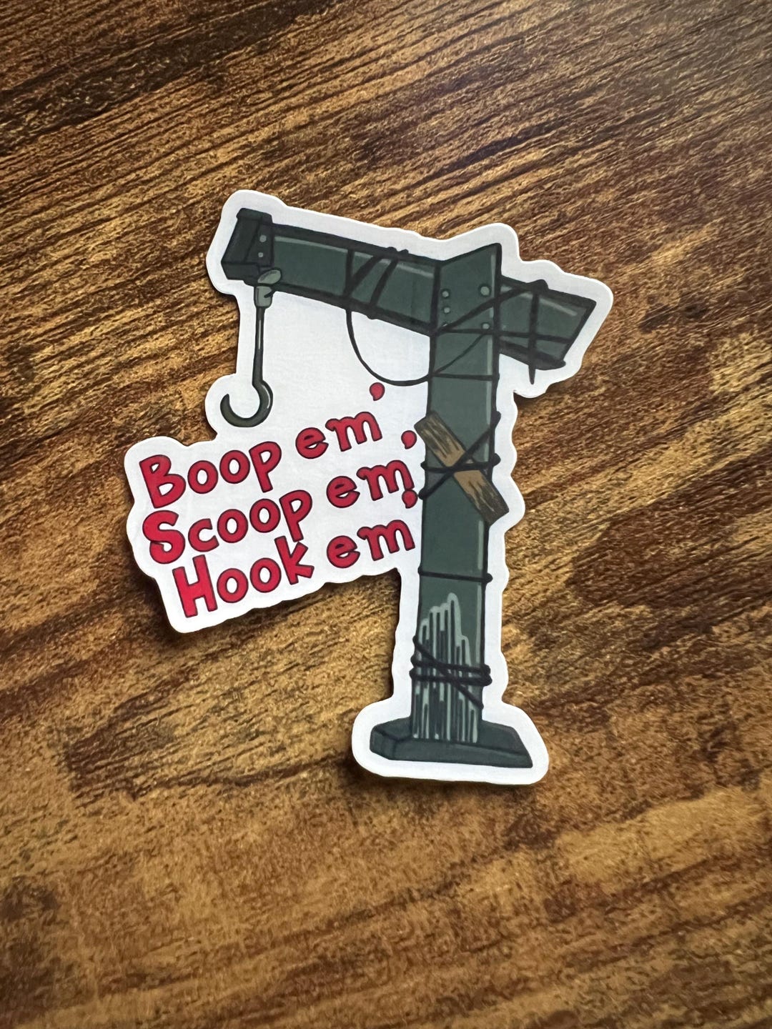 Dead by Daylight Hook Em’ Sticker (set of 2) - Etsy