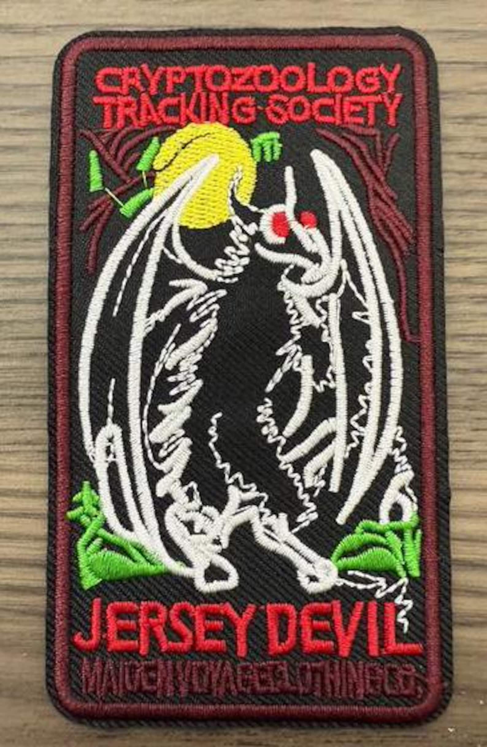 Cryptid Patch Set: Embroidered Mythical Creatures Iron-on Patches - Etsy