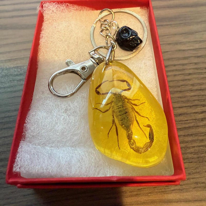 Resin Keychain - Etsy