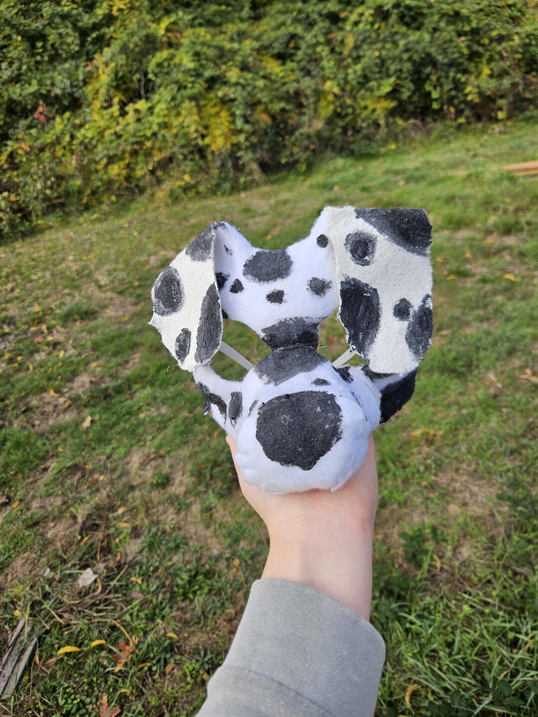 Dalmatian Therian Mask - Etsy