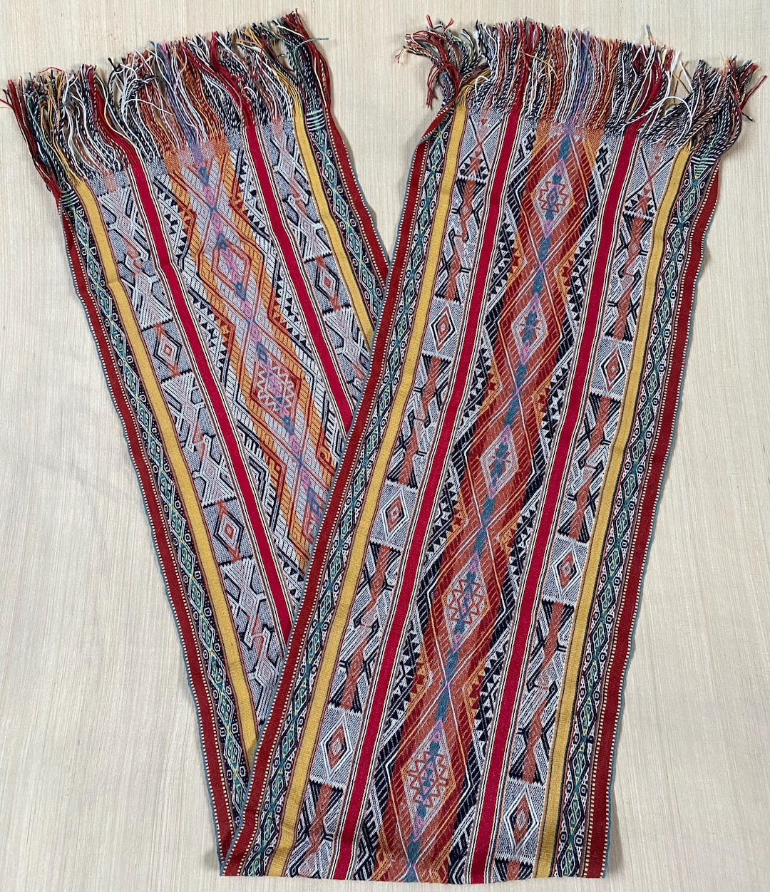 100% Alpaca Peruvian Rebozo Cloth | Peruvian Textile Made in the ...