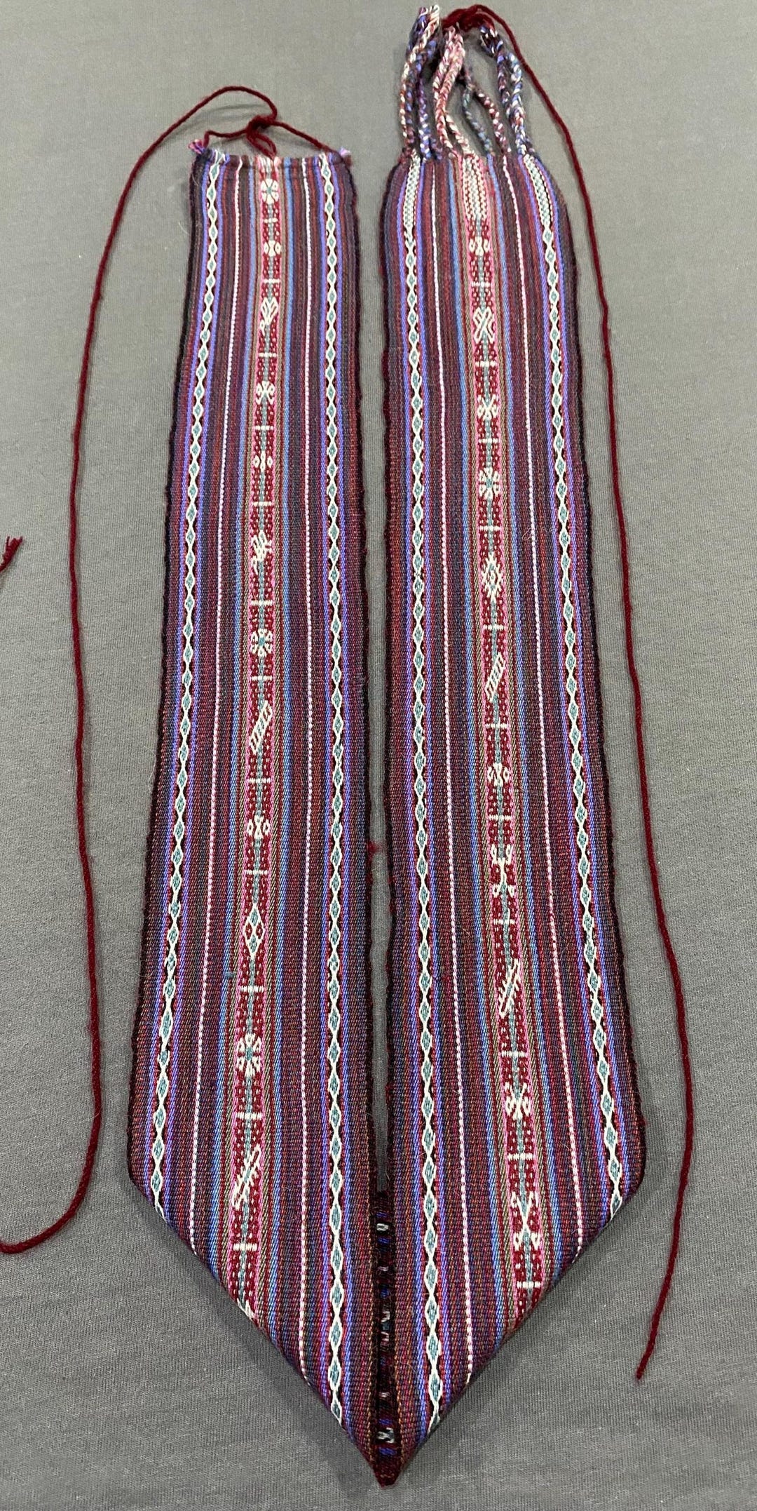 Taquile Island Chumpi Belt | Ceremonial Textile Handmade on the Island ...