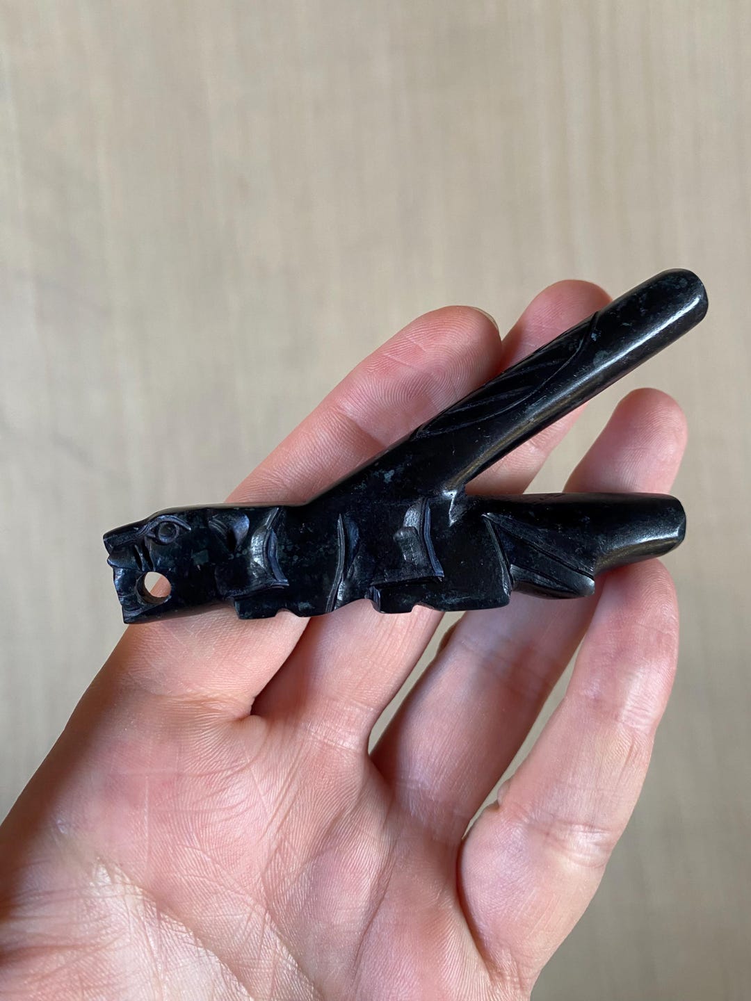 Jaguar Stone Kuripe Self Applicator Hummingbird Condor Eagle - Etsy