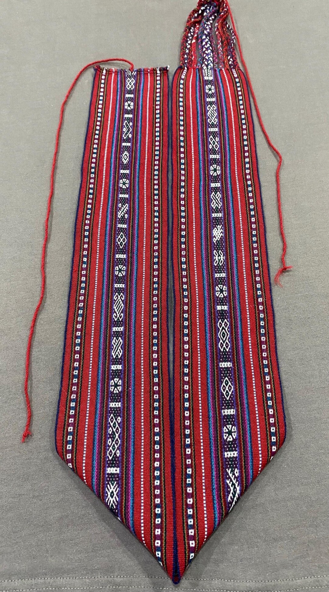 Taquile Island Chumpi Belt | Ceremonial Textile Handmade on the Island ...