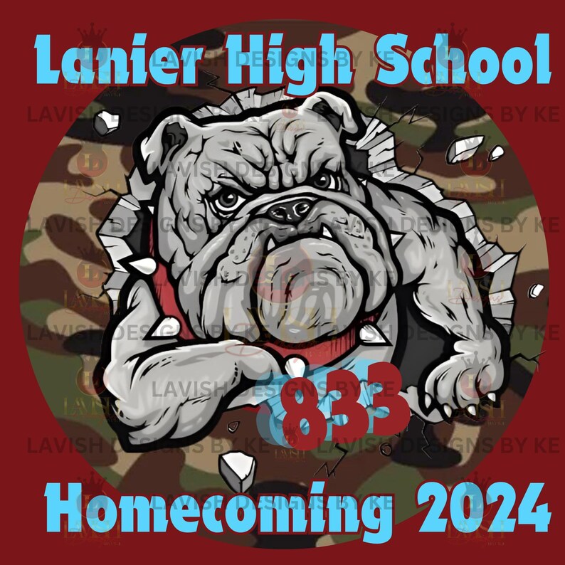Lanier High School SVG Homecoming 2024 - Etsy