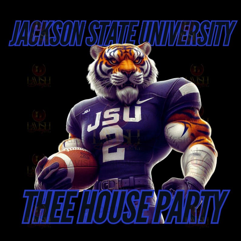 Jackson State University Thee House Party - Etsy