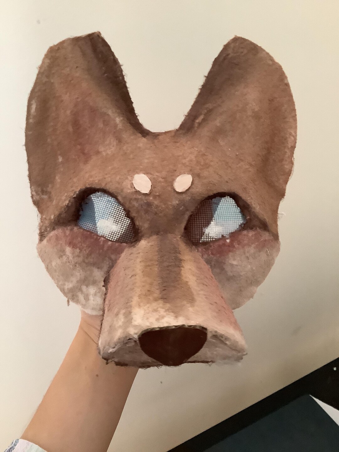 Fennec Fox/shiba Inu - Fox/canine/dog Therian Mask - Etsy
