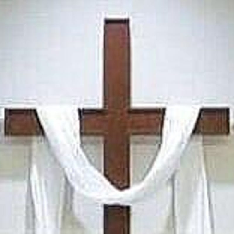 Purple Drape Cross - Etsy