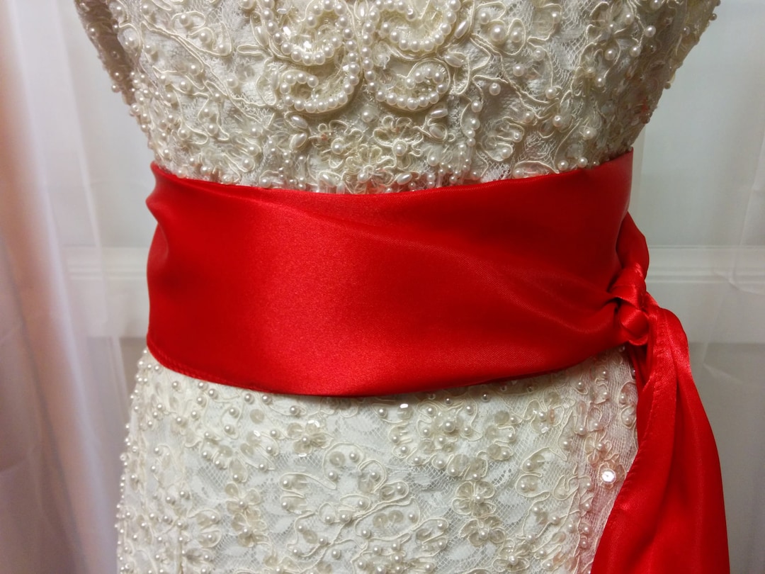 PRAISE DANCE SASH, Satin, Colors, Christian Worship , Tie-on, Costume ...