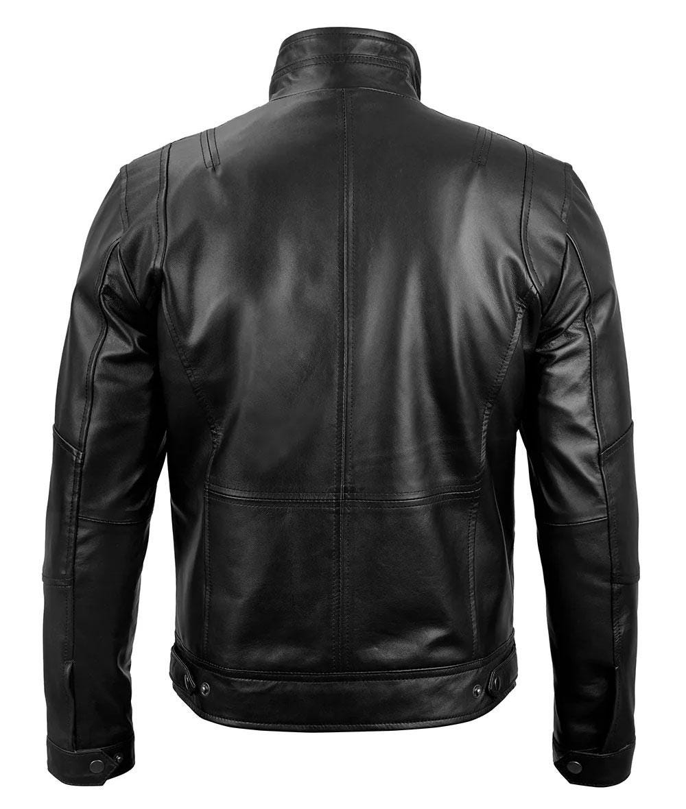 100% Original Leather Jacket for Men, Black Leather Jacket, Leather ...