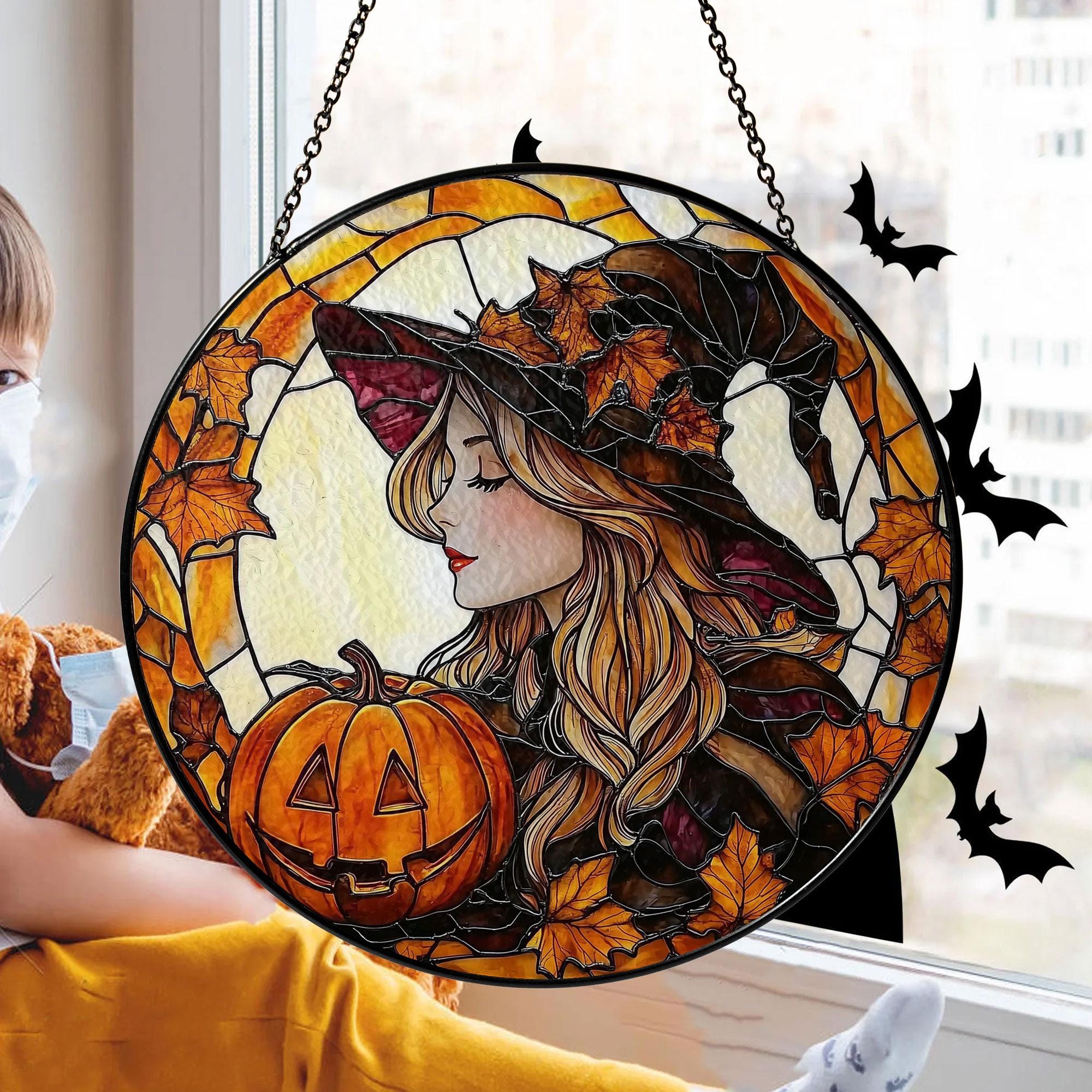 Reusable Halloween Sun Catcher Halloween Sun Catchers For Window ...