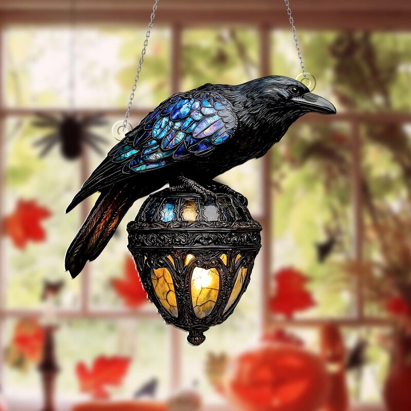 Raven Ornament - Etsy