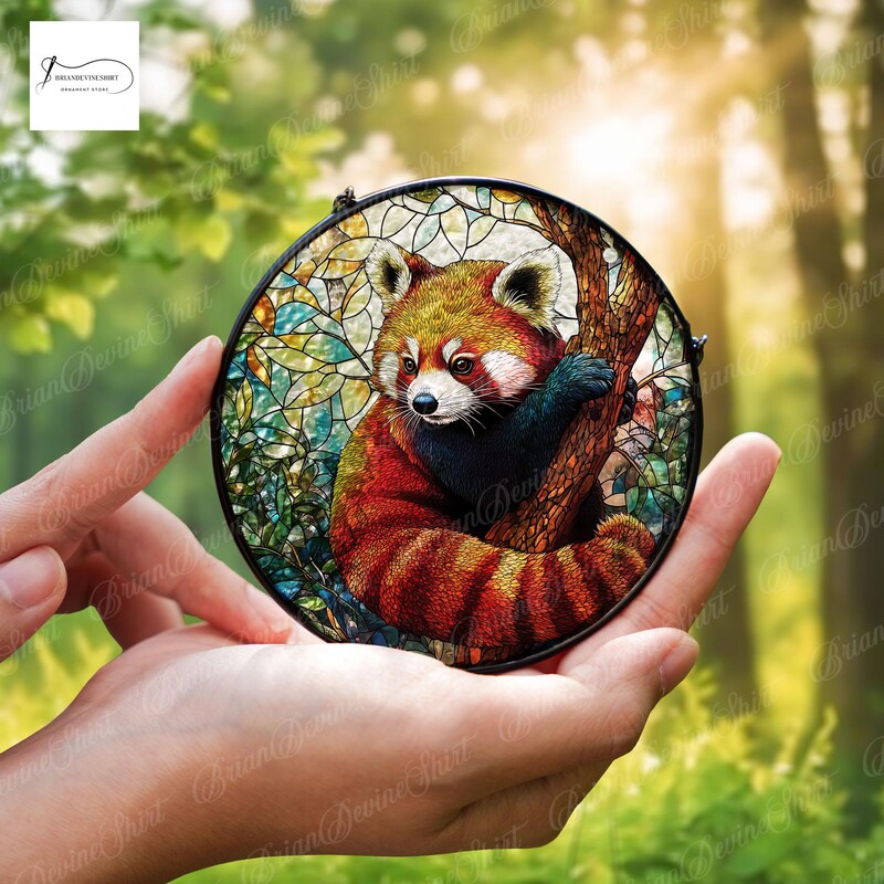 Red Panda Bear - Etsy