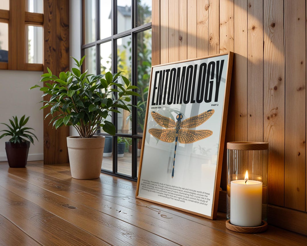 Vintage Entomology Poster, Insect Lover Wall Art, Bug Enthusiast Gift ...