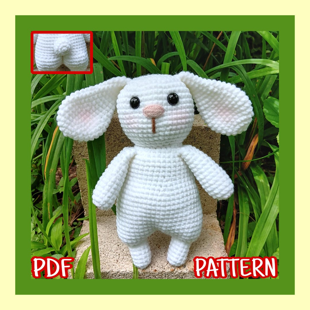 Crochet Thick Bunny Butt Pattern - Etsy