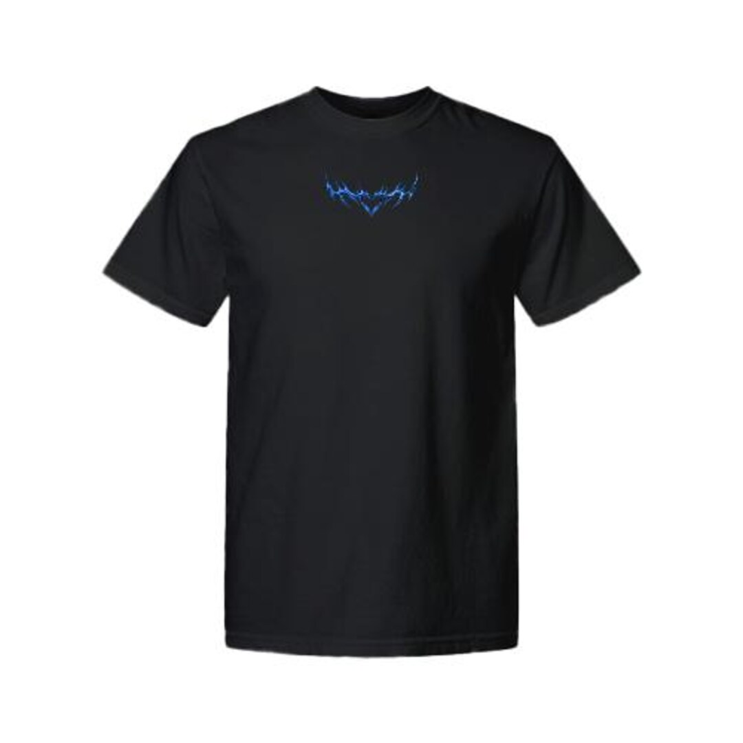 Blue Cybercigilism Heart Design Shirt - Etsy