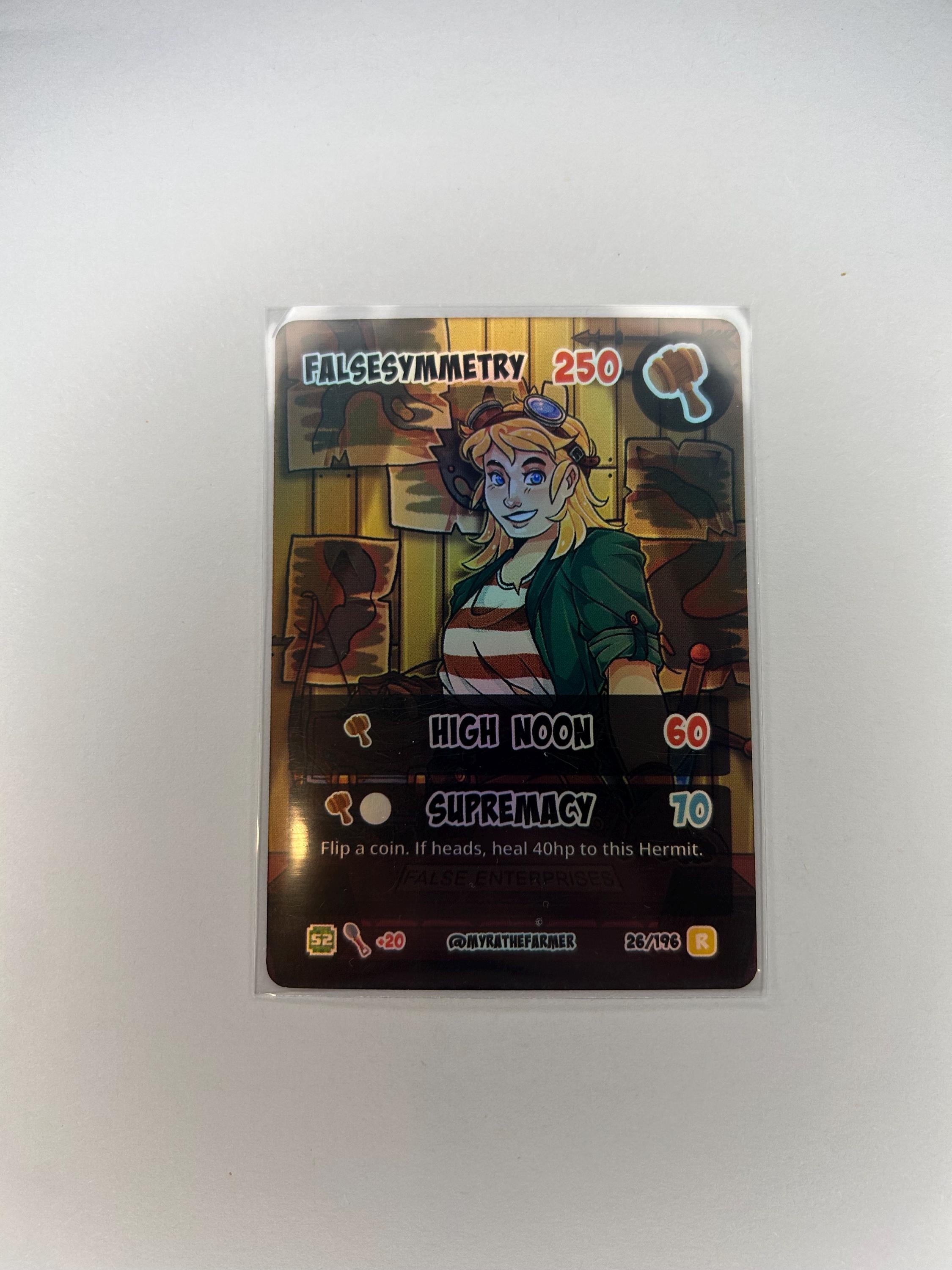Hermitcraft TCG Season 2 Alter-ego Cards (singles) Hermit Holo Rare ...
