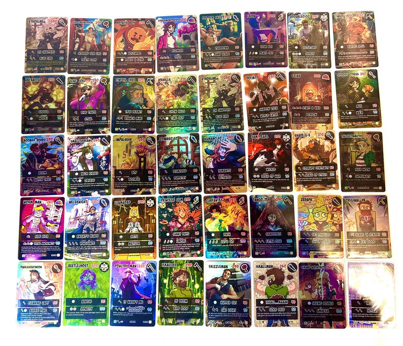 Hermitcraft TCG Season 2 Alter-ego Cards (singles) Hermit Holo Rare ...