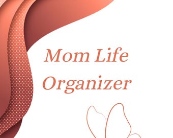 Digital Mom Planner - Printable Organizer for Busy Moms - Etsy