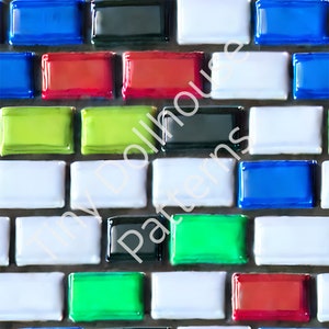 8-bit RGB Tiles Seamless Paper Bundle | Digital Patterns | Wallpaper ...