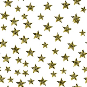 Yellow Stars Glitter Seamless Digital Paper Bundle (commercial Use) - Etsy