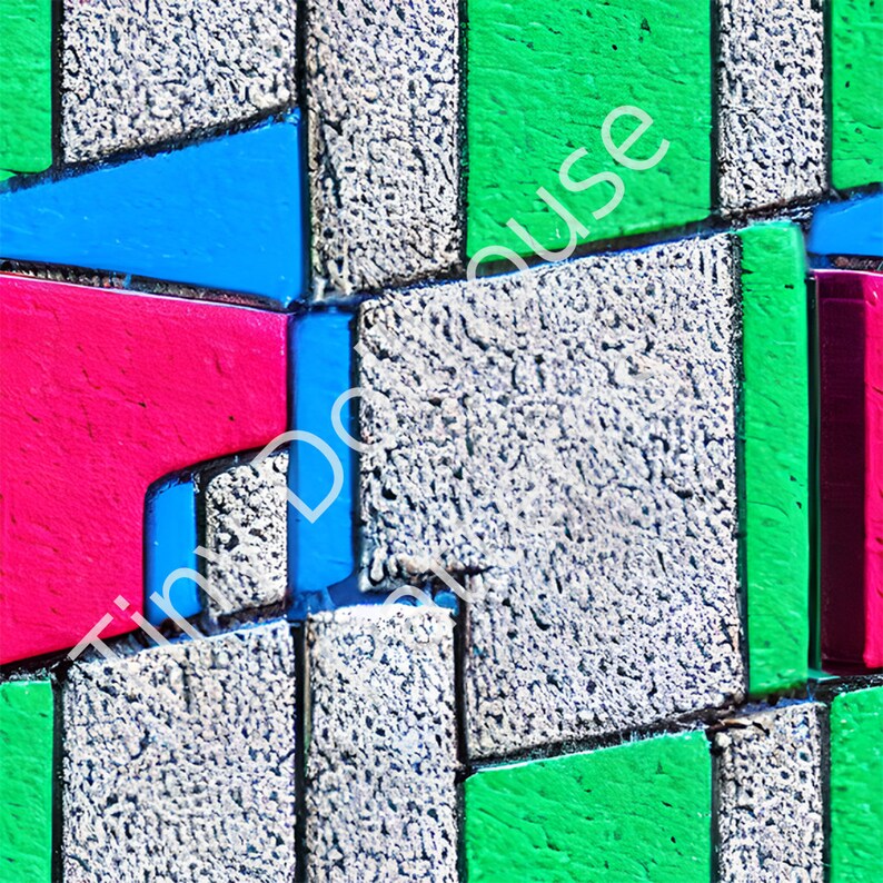 8-bit RGB Tiles Seamless Paper Bundle | Digital Patterns | Wallpaper ...