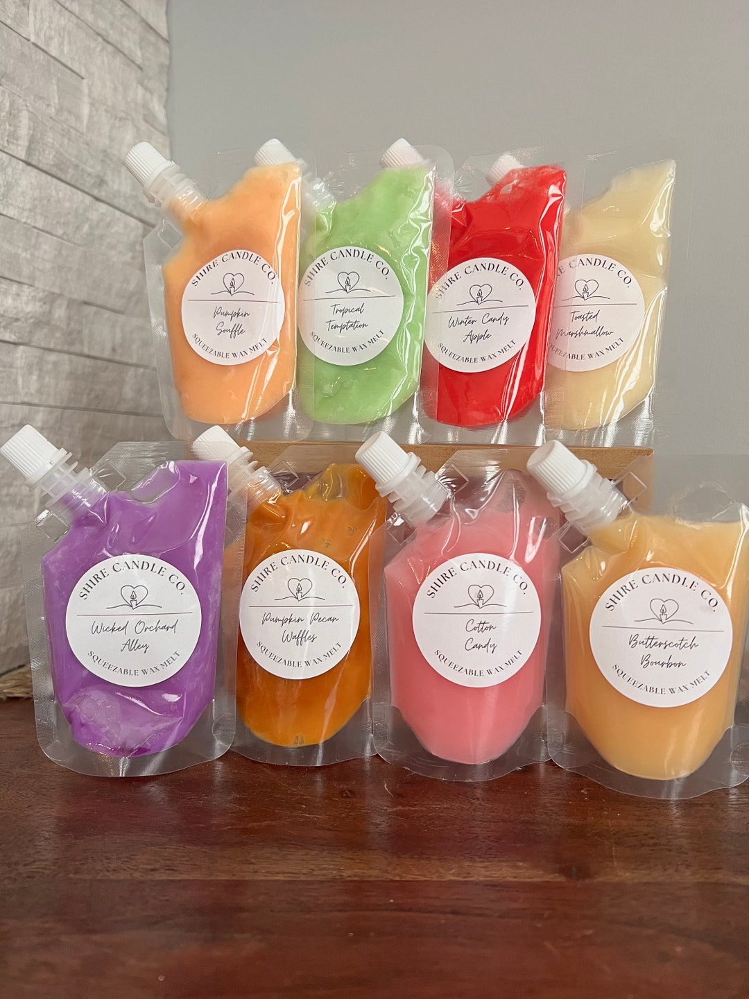 Squeeze Wax Melts, Soy Wax Melt, Wax Burner Melts, Squeezable Wax ...