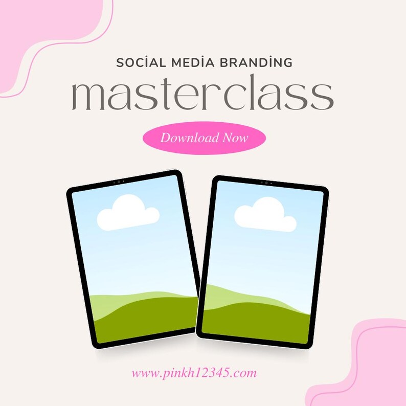 Pink E-book Mockup Bundle Tablets Device Mockup iPad Bookstagram ...