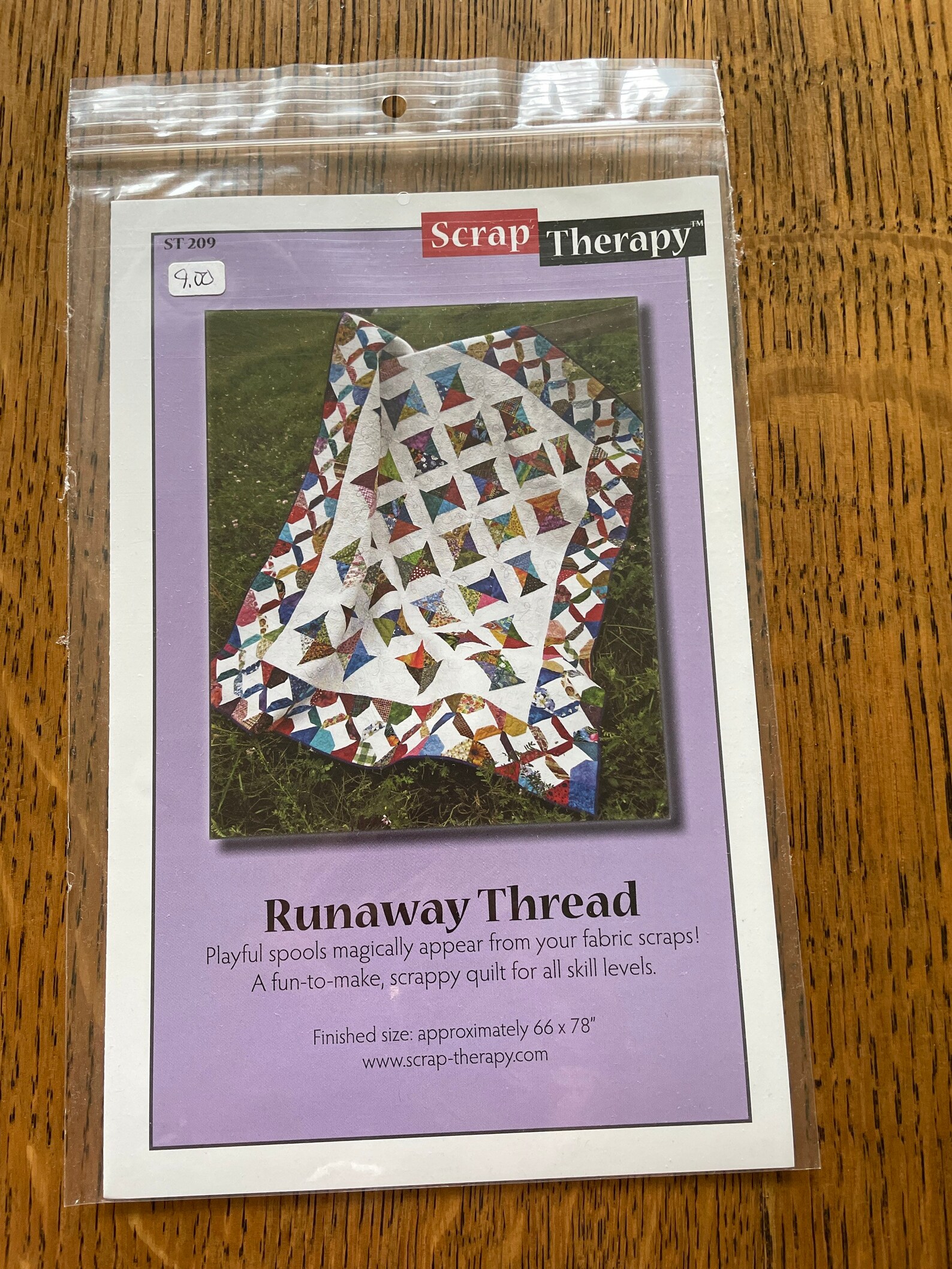 Vintage Scrap Therapy Runaway Thread Scrap Quilt Pattern - Etsy