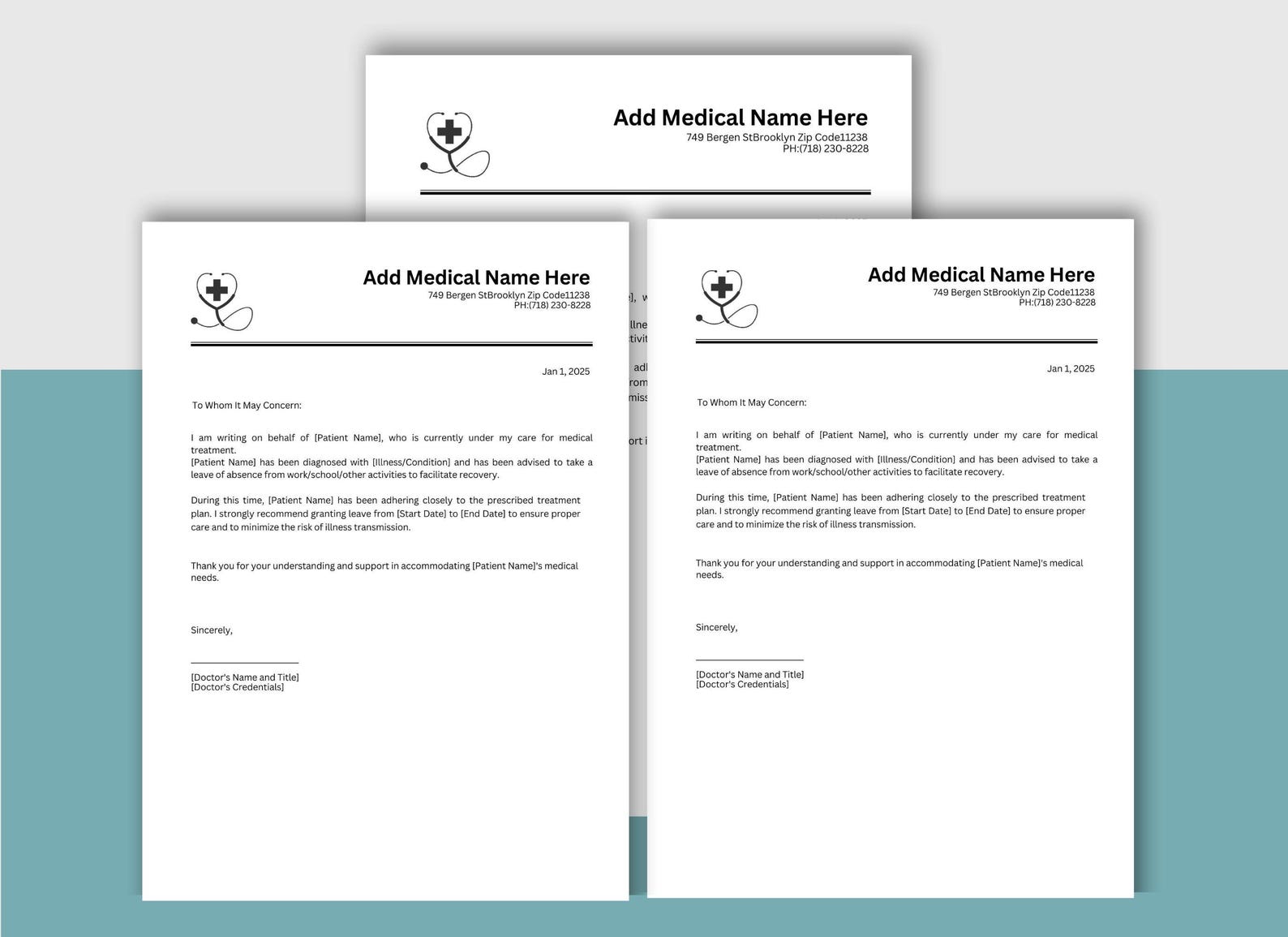 Editable Urgent Care Doctor Note, Doctor Excuse Note Template, Notes ...